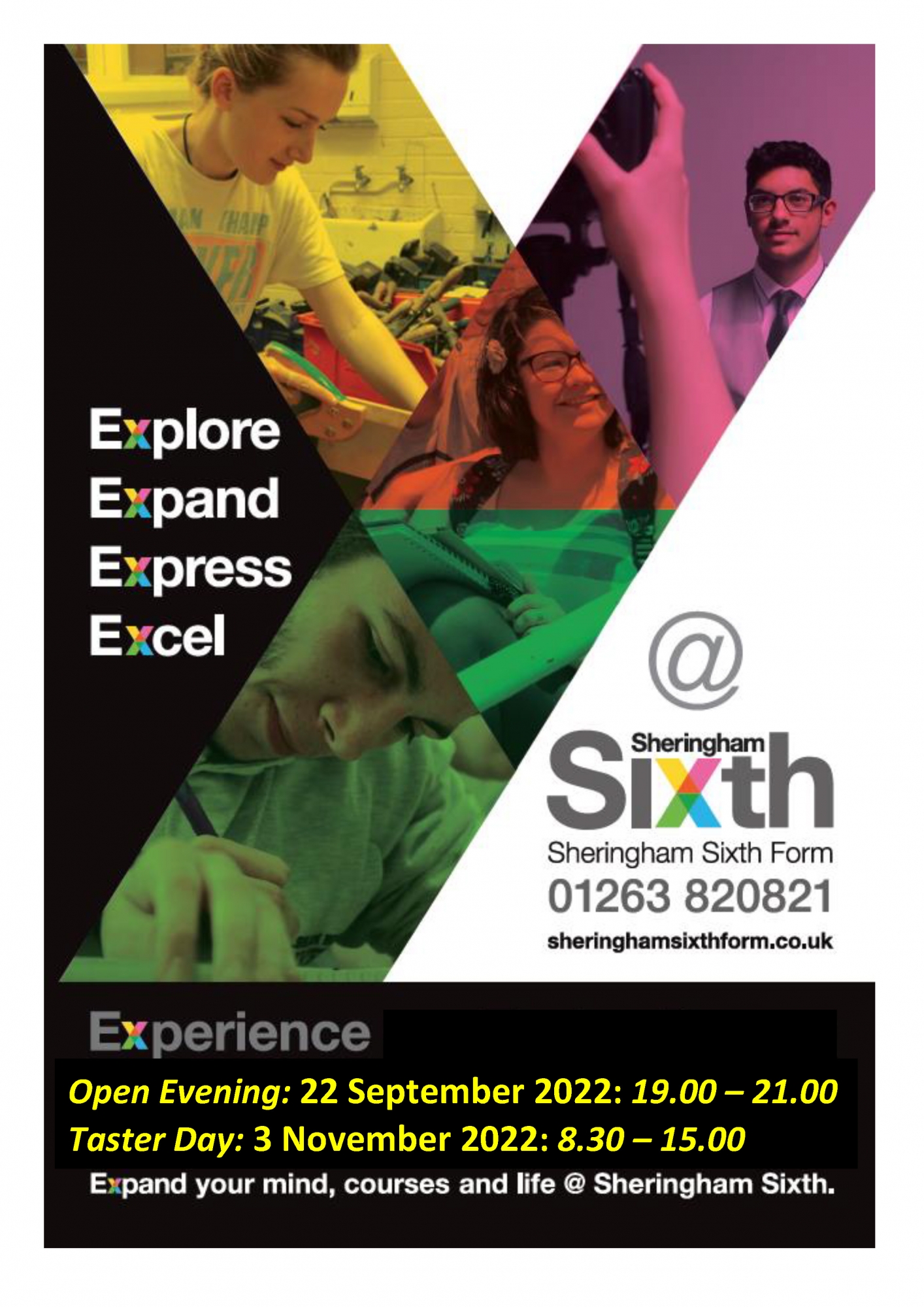 Sheringham Sixth Form - Sheringham Sixth Form Open Evening and Taster ...